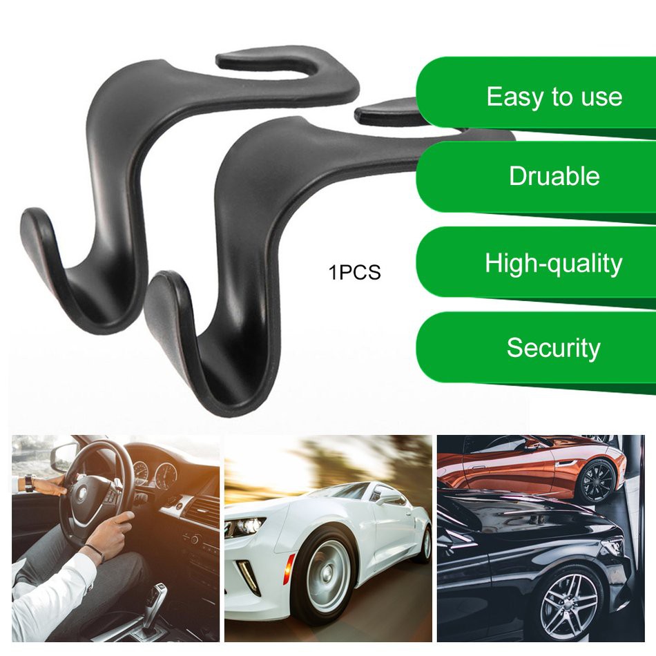 Universal car interior seat back hook headrest hanger storage hook car ...