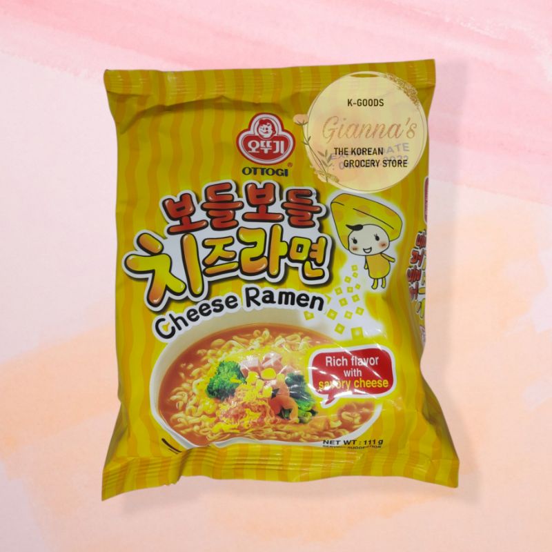 Ottogi Cheese/Real Cheese Ramen (111g) - Korea / Korean | Shopee Malaysia