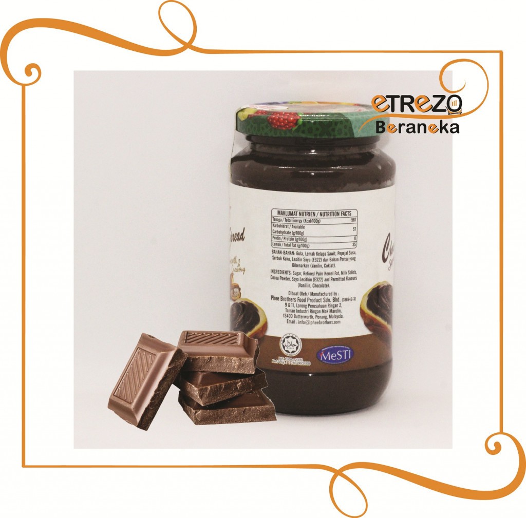 Jem Coklat / Chocolate Jam (Bintang Lima / Five Star) -420g HALAL | Shopee Malaysia