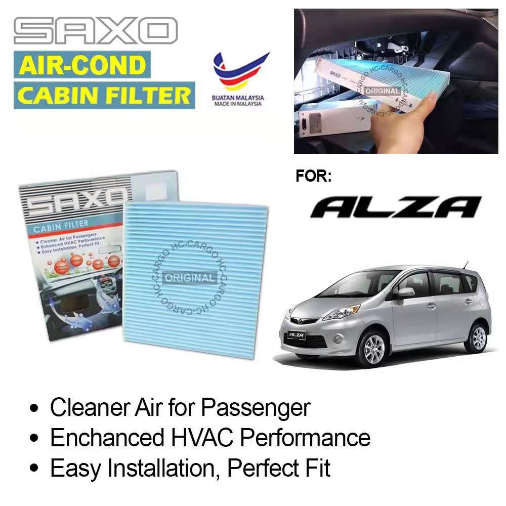 SAXO Perodua Alza AIRCOND Cabin Filter / CAR AIR CONDITIONER FILTER ...