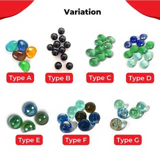 SUPERSAVE Guli Congkak Glass Crystal Sesame Marbles Guli Aquarium ...