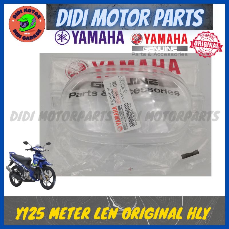 DIDI MOTORPARTS，Y125 Meter Lens Original HLY💯，Y125 Meter Cover Original ...