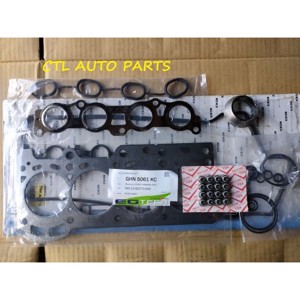 PERODUA KEMBARA-DVVT MYVI-1.3 TOYOTA AVANZA-1.3 GASKET VALVE GRIND TOP ...