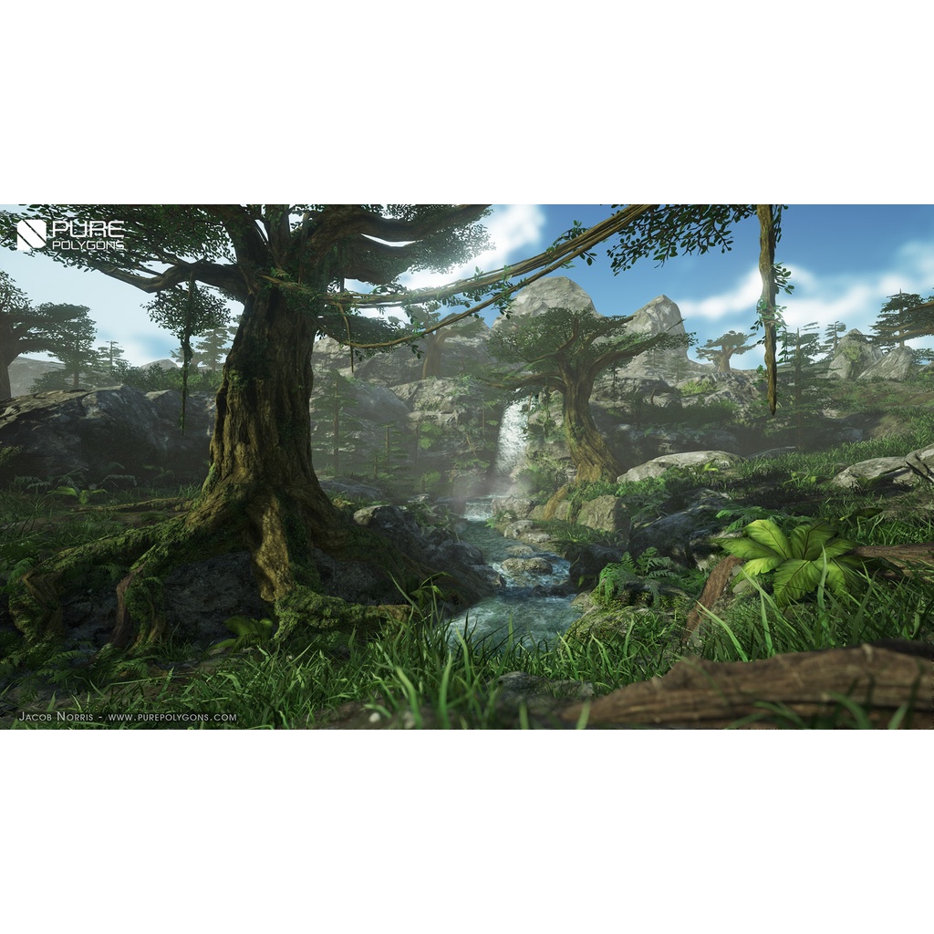 🔥HOT🔥UNREAL ENGINE 4 [ ASSET ]-Procedural Nature Pack Vol.1 | Shopee Malaysia