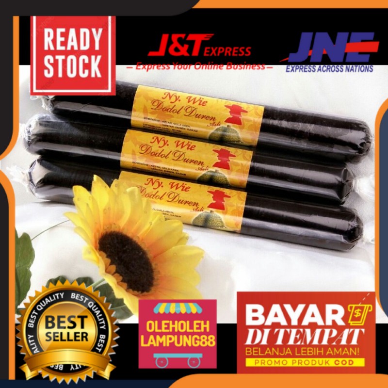 Mrs. Durian Dodol. Original Lampung Wie Packaging 120gr, 150gr & 250gr ...