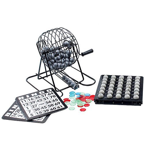 Bingo Game Set Bar Table Party Table Game BINGO Bar Lottery Machine ...