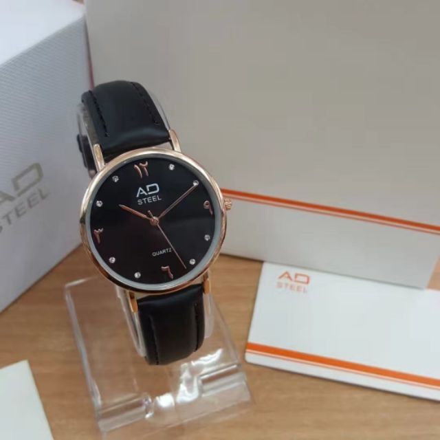 AD STEEL TAWAF WATCH LEATHER(ANTI CLOCKWISED) | Shopee Malaysia