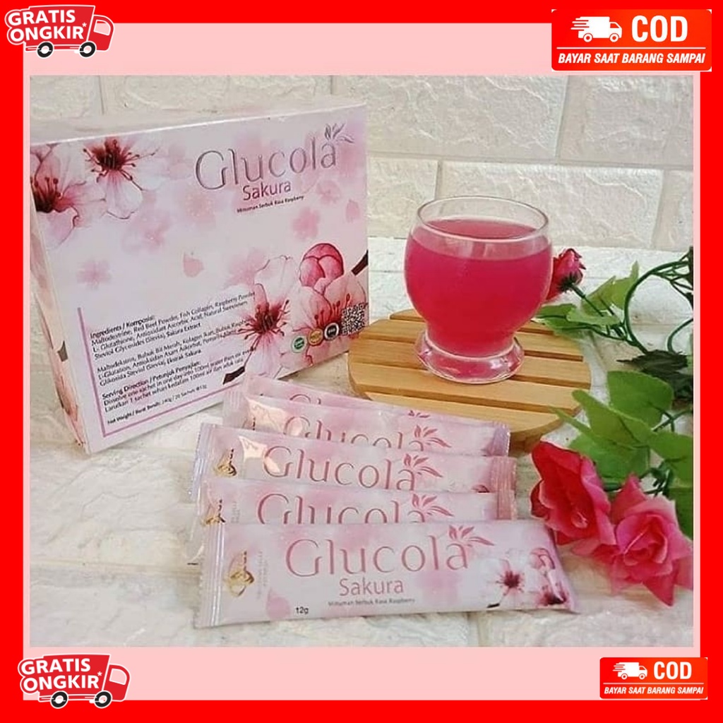 Glucola SAKURA Drink COLAGEN GLUCOLA SAKURA GLUCOLA SAKURA Glucolach ...