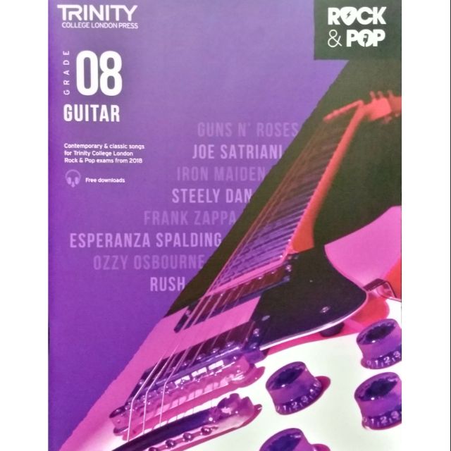 Trinity Rock & Pop GUITAR Grade 8 (Free Shipping) | Shopee Malaysia