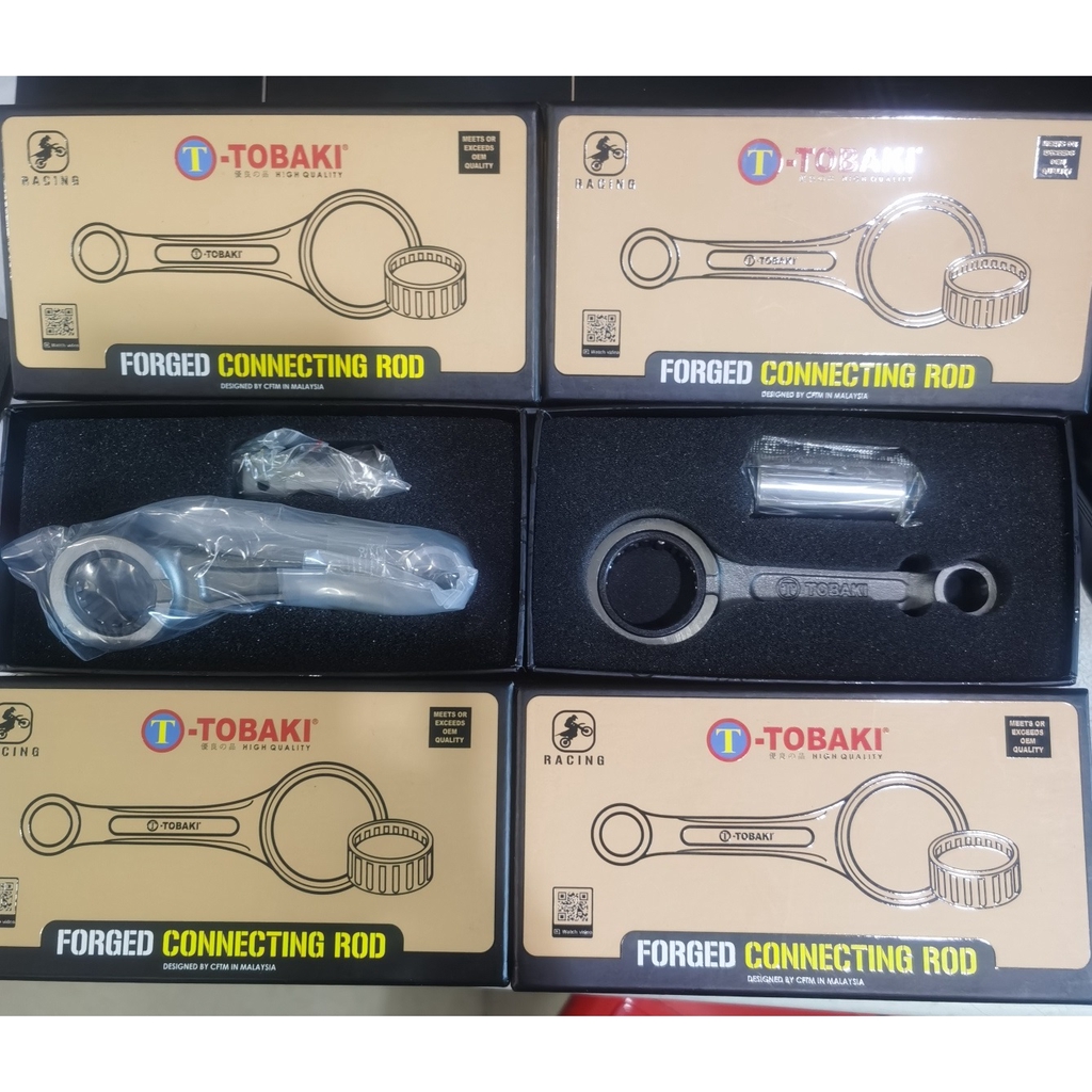 TOBAKI Y15 FORGEN ROD SET (STANDARD /102MM /103MM)-PIN 22MM -28MM ...