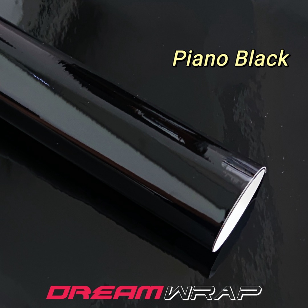 Car Wrapping Vinyl Sticker Piano Black | Shopee Malaysia