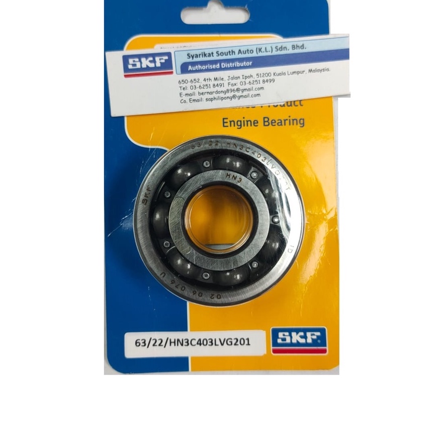 SKF 63/22/HN3C403LVG201 Enduro Engine Bearing Crankshaft Gearbox 63/22 ...