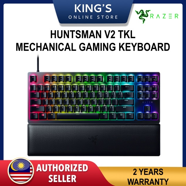 Razer Huntsman V2 TKL - Tenkeyless Optical Gaming Keyboard | Shopee ...