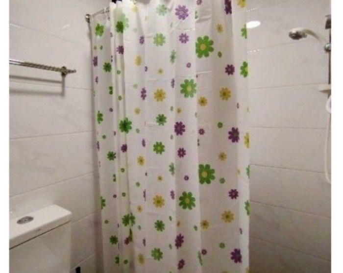 Shower Curtain Peva Waterproof Bathroom Bath Room Toilet Mildew Langsir