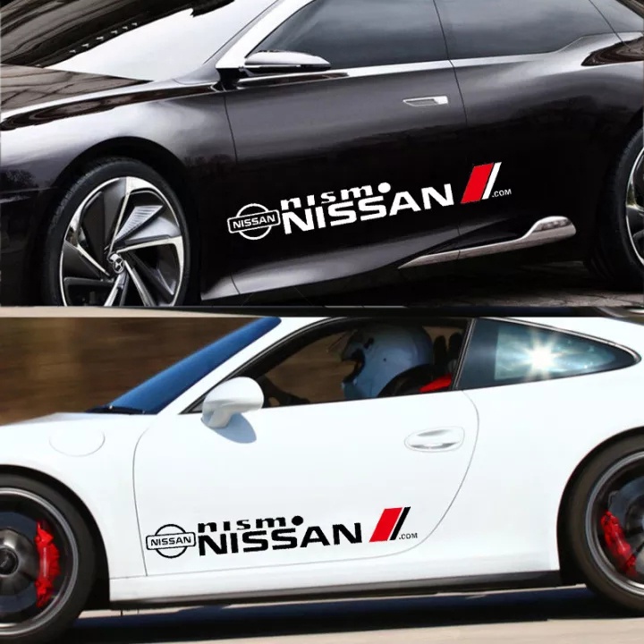 1 Pair DIY Car Body Sticker For Nissan Navara Terra Urvan Almera Juke ...