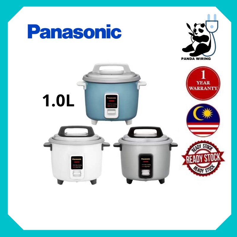 Panasonic 1.0L Rice Cooker with Keep Warm Function SR-Y10G 1L Periuk Nasi 电饭锅 (Random Colour ...