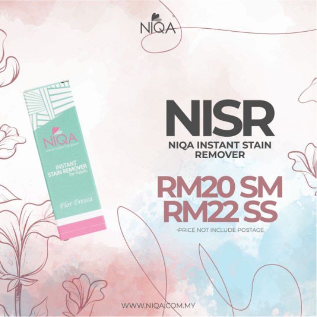 Niqa Instant Stain Remover + Free Gift (Spray Gosok Lap) | Shopee Malaysia