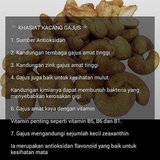 500g KACANG GAJUS ORIGINAL | GAJUS | GAJUS GORENG | BUTTERED CASHEW NUT ...