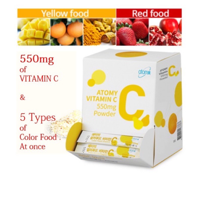 Ready Stock [Halal] Atomy Vitamin C to (2g x 90 Sachets)艾多美维生素C ...