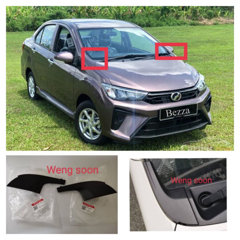 Perodua Bezza Wiper Panel (L/R) Cover | Shopee Malaysia