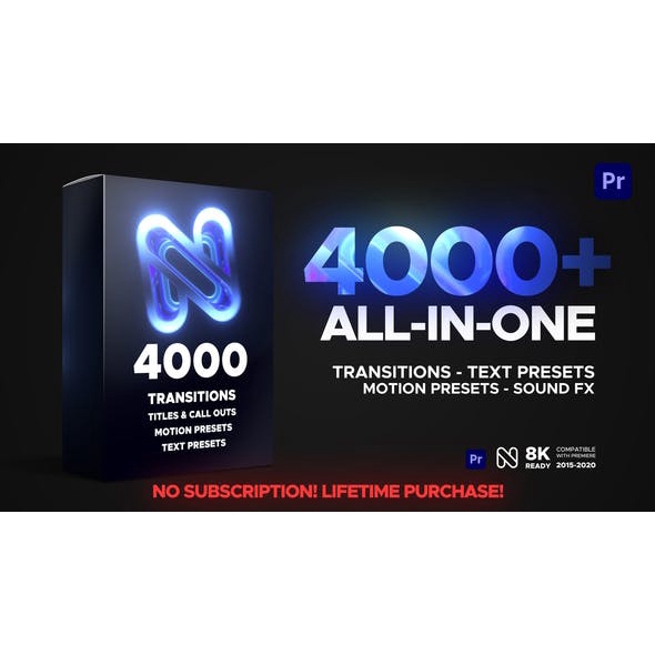 PR | Template | 4000+ ALL-IN-ONE Transition / text motion / soundFX ...