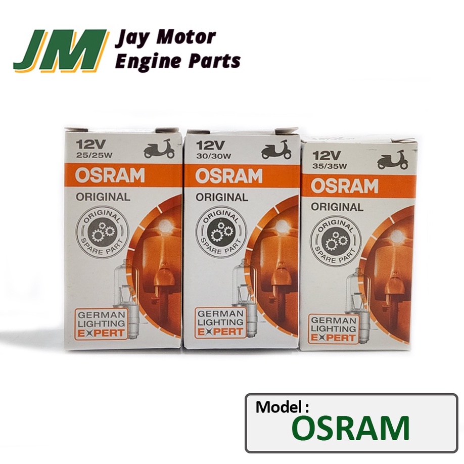 62335 25/25W, 62336 30/30W, 62337 35/35W OSRAM BULB HALOGEN ORIGINAL ...