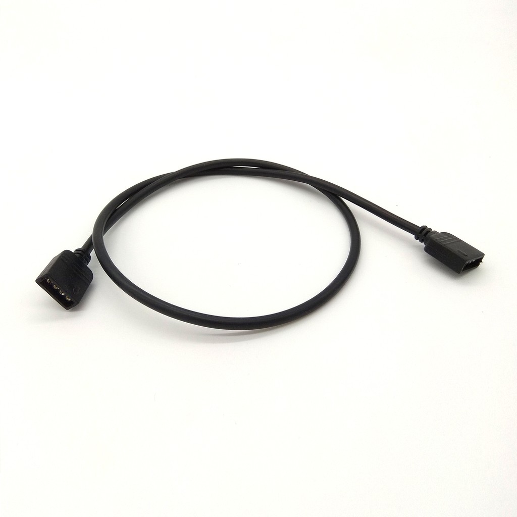 For ASUS ROG Aura Sync LED Fan 4 pin extension cable Gigabyte RGB ...