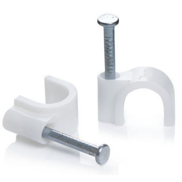 6mm Cable Clips (100pcs) | Shopee Malaysia