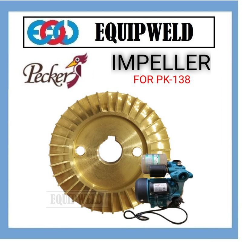 IMPELLER FOR PECKER PK-138 / GT-370 / GT-400 / NK-500 / NK-400 / QB-60 ...