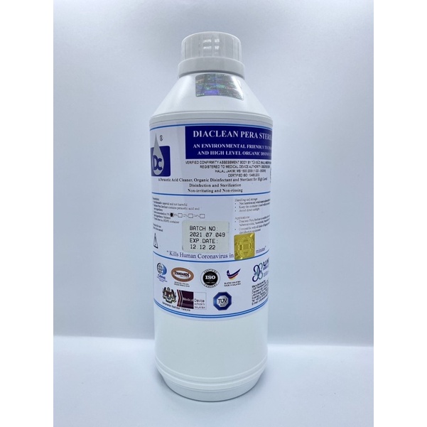 DIACLEAN SANITIZE LIQUID ( Mist) / CECAIR SANITASI ( Semburan Air ...