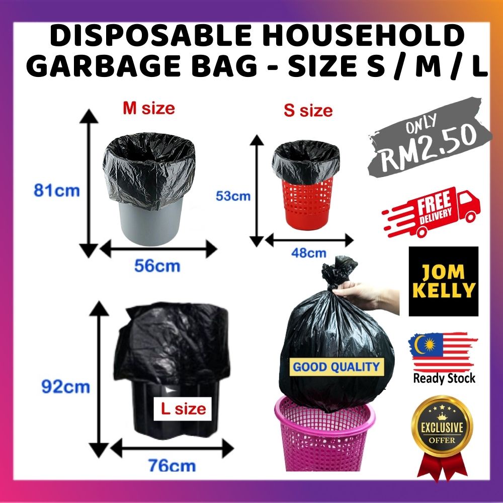 CBS Garbage Bag S M L Size | Shopee Malaysia