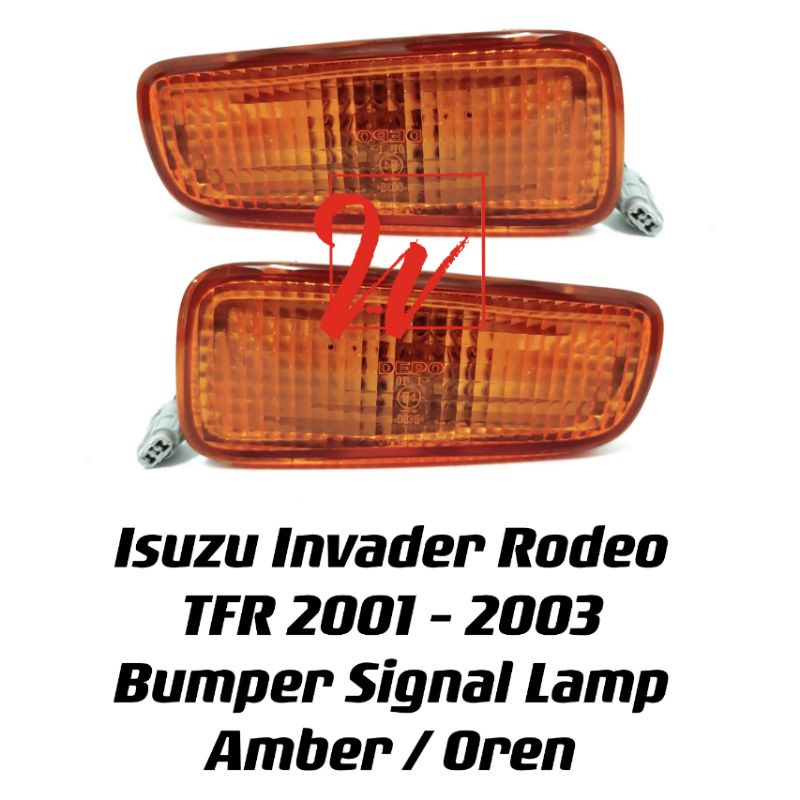 Isuzu Invader Holden Rodeo TFR TF TFS KB140 Front Bumper Signal Lamp ...