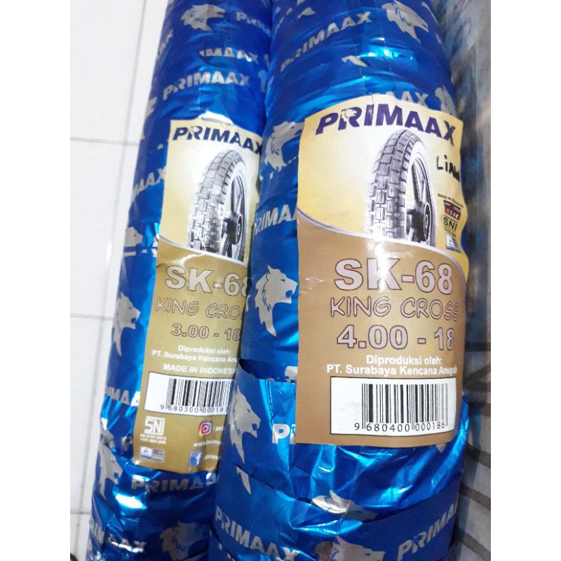 Primax Primaax 300 18 and 400 18 SK68 SK 68 King Cross Tire Package ...