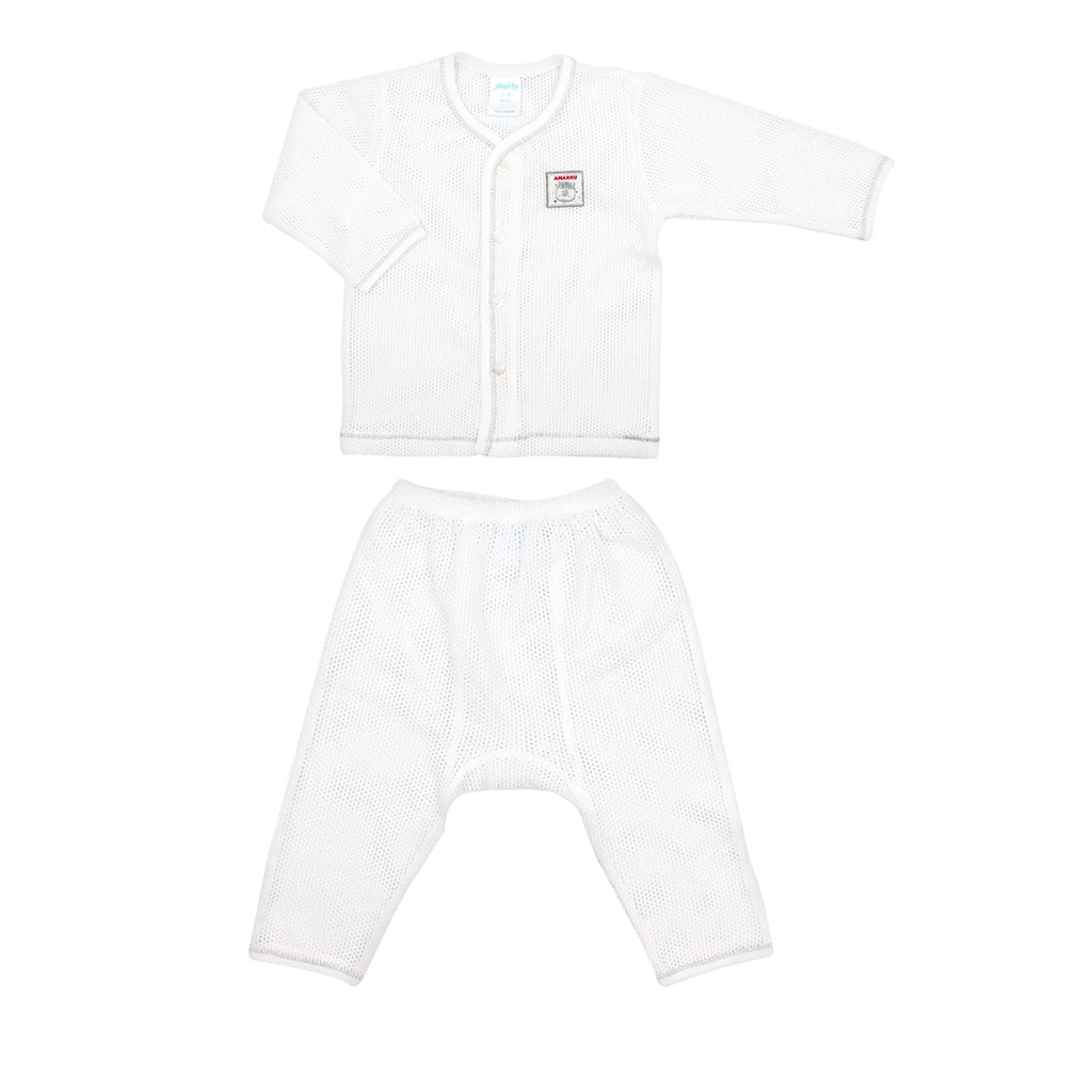 Original Anakku Baby Suit Infant Eyelet Type Clothing Set Short Long ...
