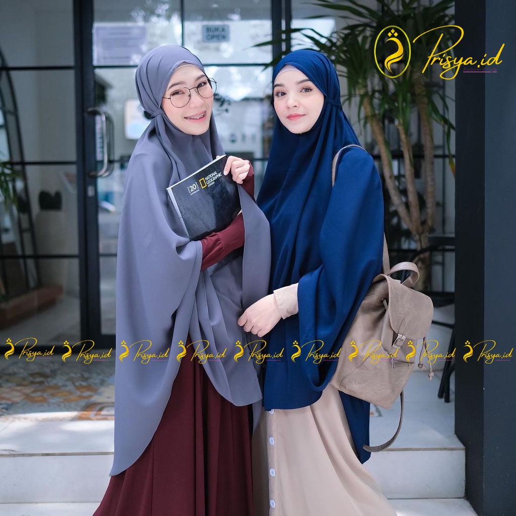 Bergo MARYAM JUMBO XXXL PREMIUM HIJAB/ MARYAM MOSCREPE HIJAB/ NON PET HIJAB/ MARYAM JUMBO ...
