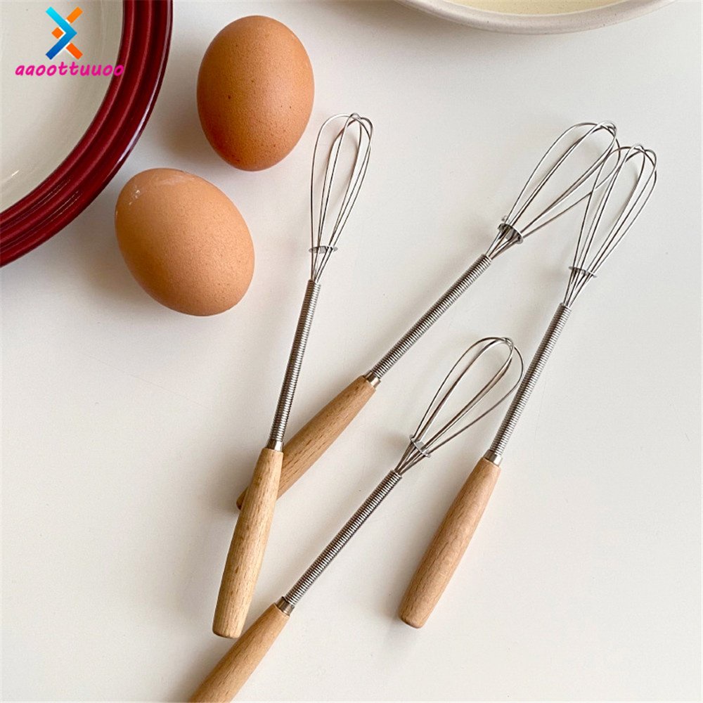 Mini Manual Stainless Steel Egg Beater Portable Kitchen Cream Butter ...