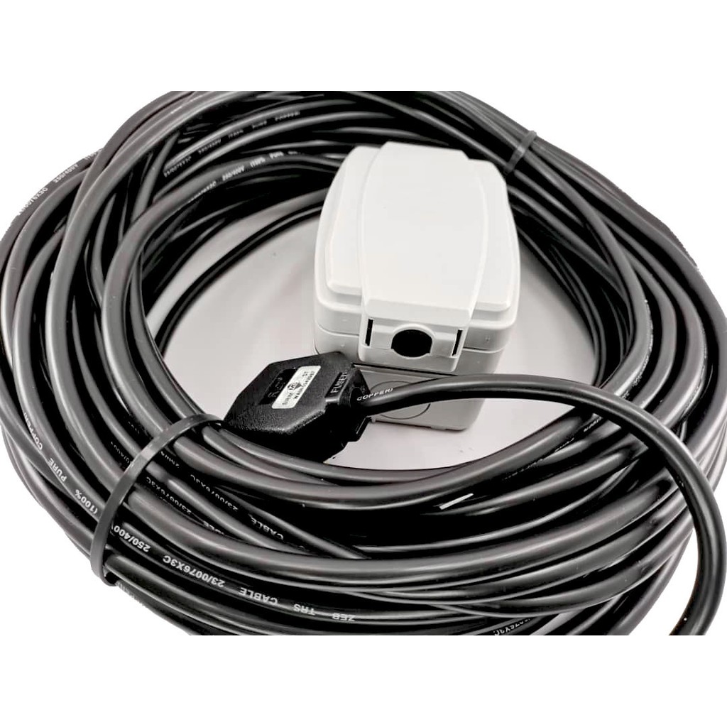 HEAVY DUTY TRAILING EXTENSION SOCKET 3/6/10/15/20 076 TRS cable (pure ...