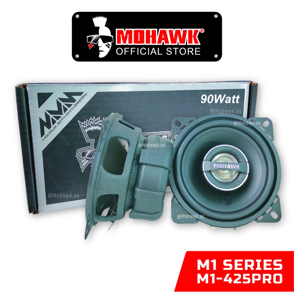 Mohawk Car M1 PRO Series 4"Inch 2-Way Coaxial Speaker (M1-425PRO) Spk Spiker Kereta Perodua ...