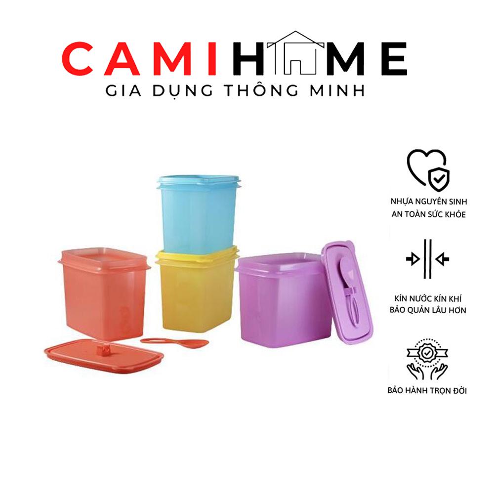 Four Season Saver spice box set of 4 Tupperware boxes of virgin plastic ...