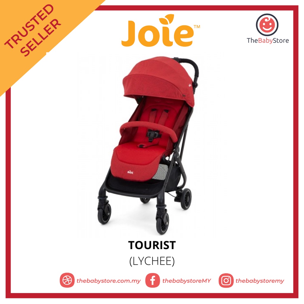 Joie Tourist Compact Stroller Foldable - Lychee | Shopee Malaysia