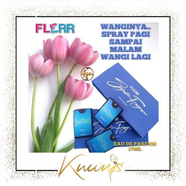 SIGNATURE FRAGRANCE FLERR PERFUME POCKET SPECIAL EDITION | Shopee Malaysia