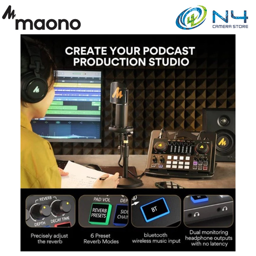 Maono AME2A , AME2 AM-E2 Maonocaster Integrated Audio Production Studio ...