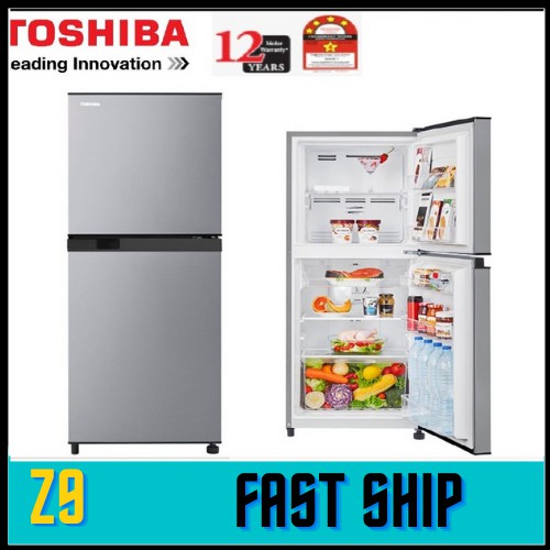 Toshiba 2door Inverter refrigerator(ReadyStock+ Shipping In MCO Period) (203Liter) GR-B22MP ...