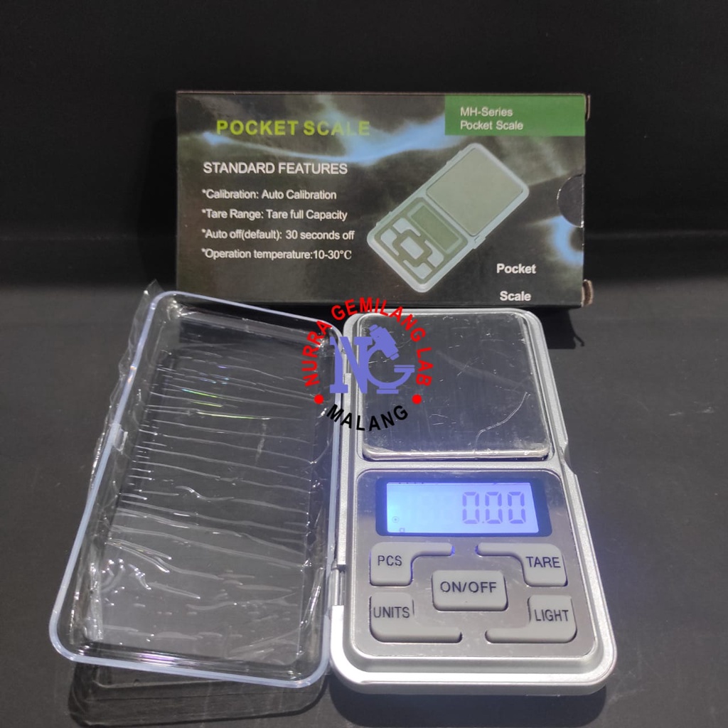 Pocket Digital Scale 0.01 gram max 500 gram | Shopee Malaysia
