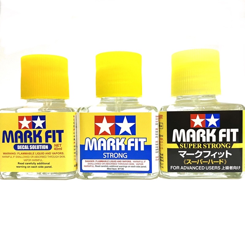 TAMIYA Mark Fit A Solution That Helps Make The Decal Last Longer. And ...