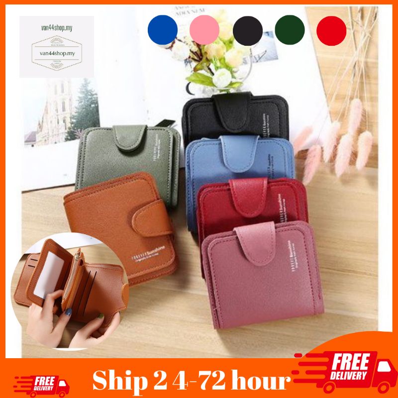 Women shot wallet Card wallet mini 6 colour | Shopee Malaysia