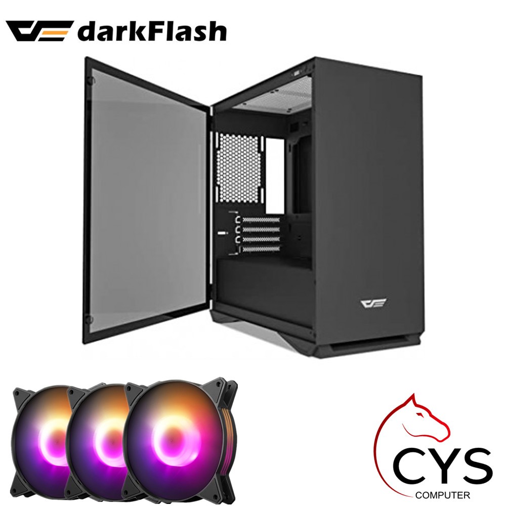 AIGO DARKFLASH DLM 22 TG MICRO ATX CASING | Shopee Malaysia