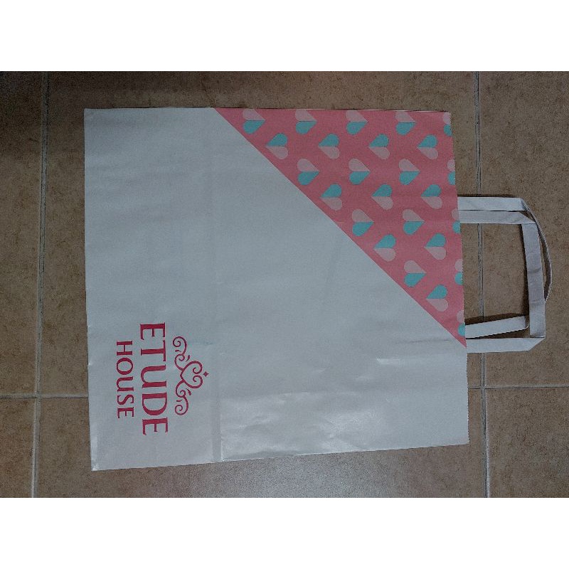 Etude House Paper Bag Original gift bag | Shopee Malaysia