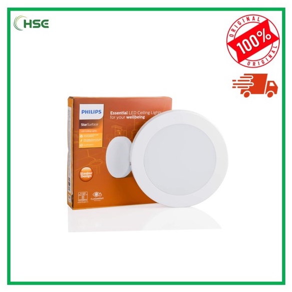 PHILIPS 18W CW Star Surface Round Light - HSE | Shopee Malaysia