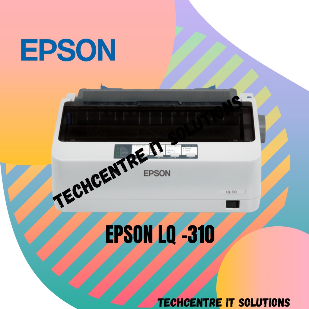 EPSON LQ-310 DOT MATRIX PRINTER A4 24-Pin USB Dot Matrix Printer LQ-310 ...